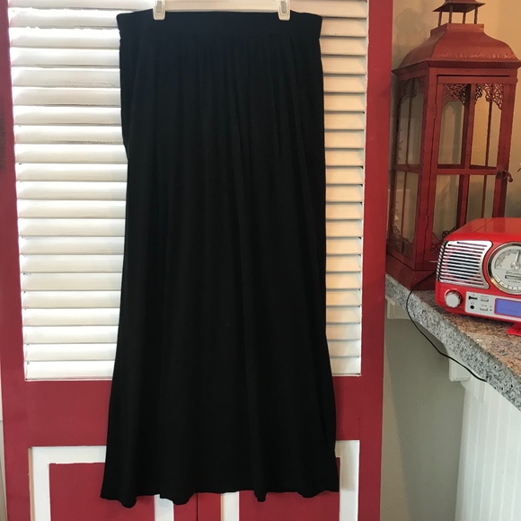 Joan Vass Studio | Skirts | John Vass Studio Black Skirt | Poshmark